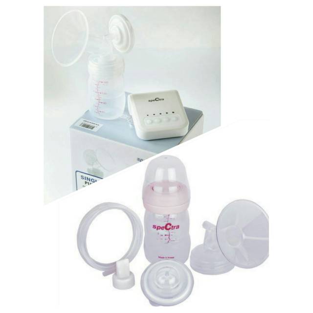 Jual Spectra Q plus set breast shield (upgrade double pump) | Shopee ...