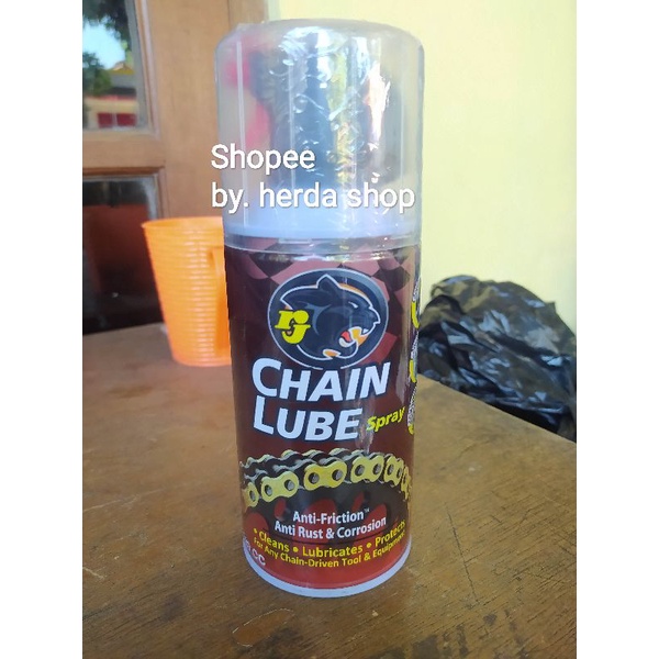 Jual Chain Lube Rj 300cc semprotan rantai pelumas rantai oli rantai ...