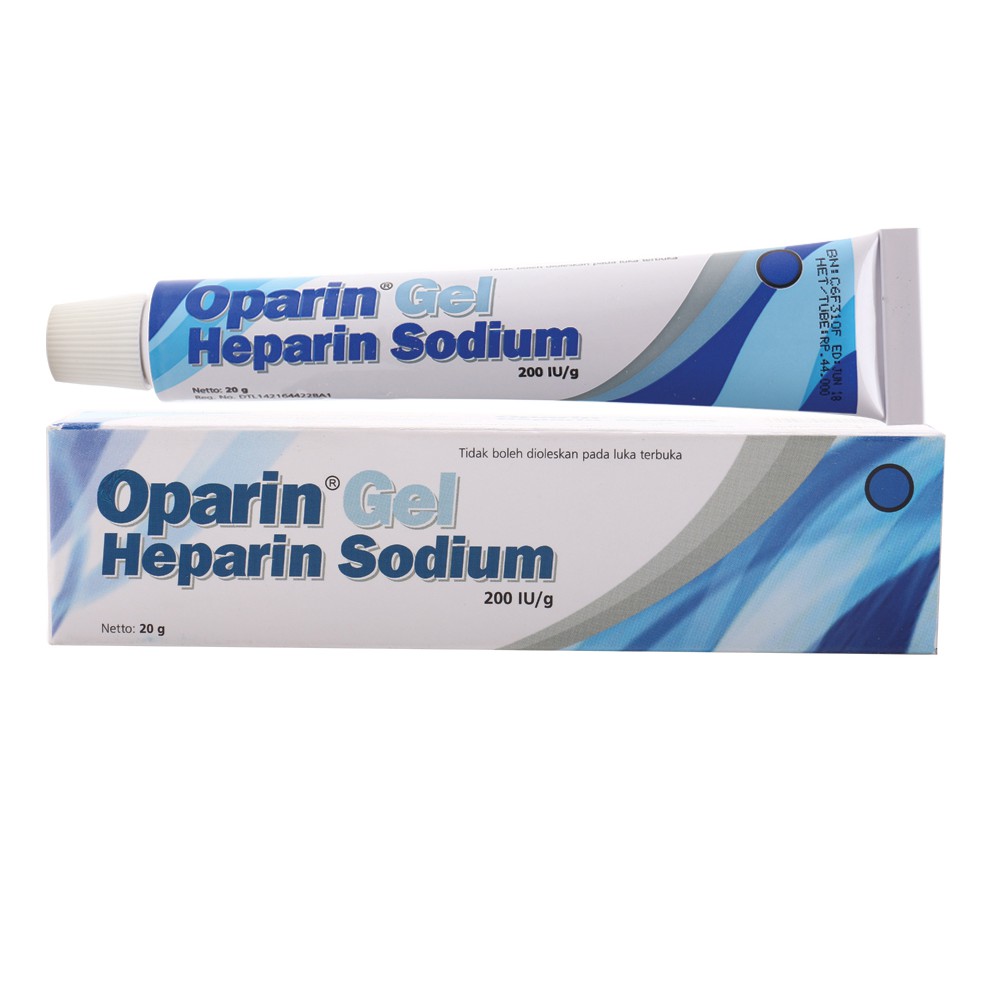 Jual Oparin Gel Heparin Sodium - Obat Memar, Lebam, Keseleo & Terbentur ...