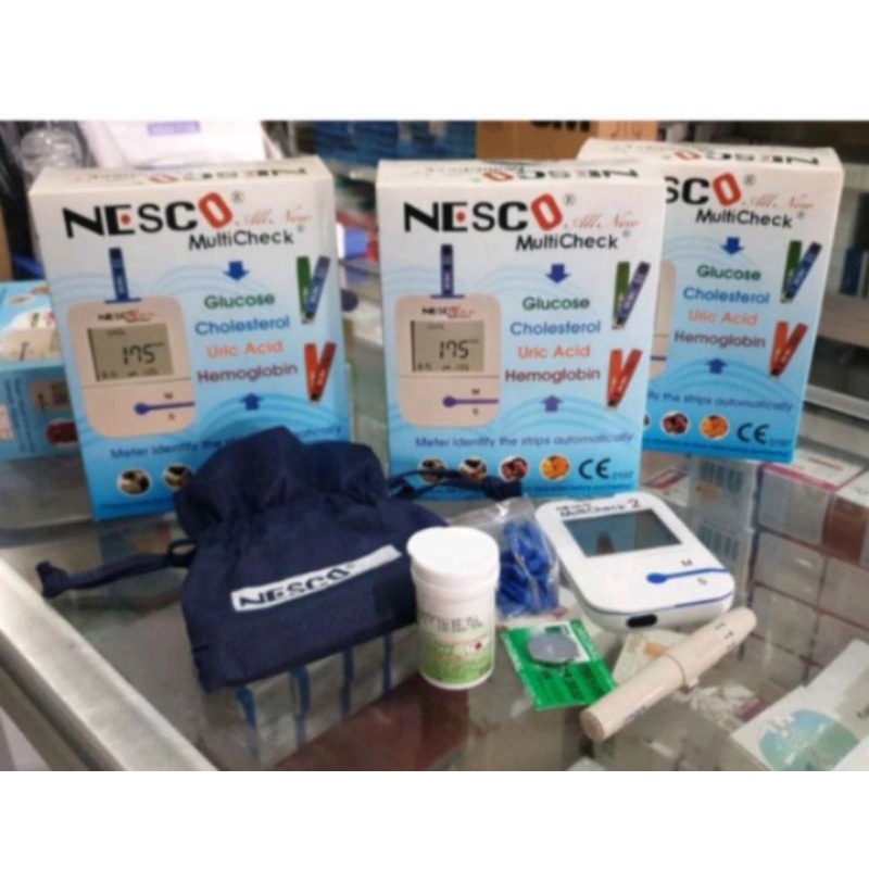Jual Alat cek Nesco/ multicheck/ gula/ kolesterol/ asam urat ...
