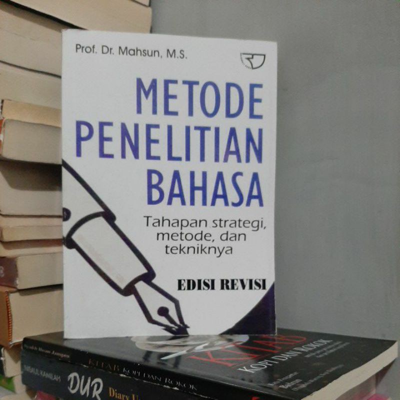 Jual METODE PENELITIAN BAHASA - Prof.Dr.Mahsun | Shopee Indonesia