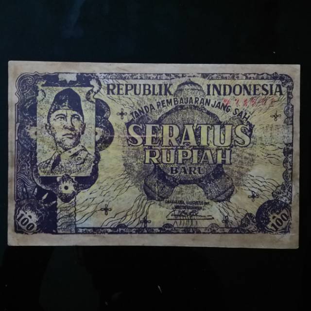 Jual UANG KUNO 100 RUPIAH ORIBA OLD FAKE | Shopee Indonesia