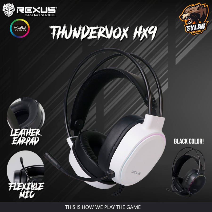Jual Rexus Thundervox HX9 RGB Gaming Headset | Shopee Indonesia