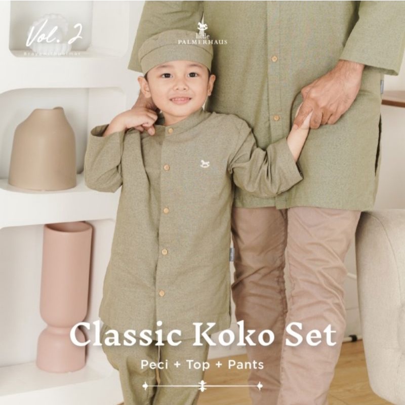 Jual Little Palmerhaus - Raya Classic Koko Set Raya Collection ( Baju ...