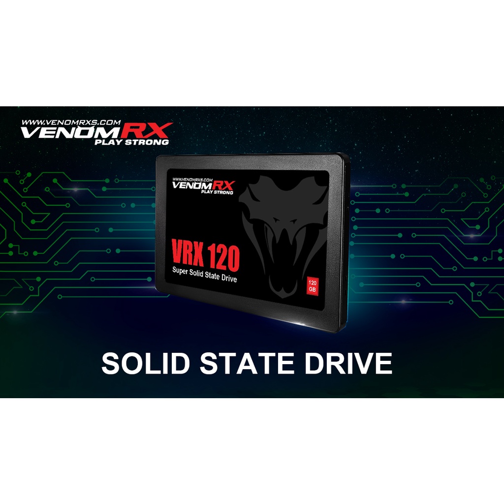 Jual SSD VENOMRX VRX 128GB / 256GB / 512GB 2.5" SATA III | Shopee Indonesia