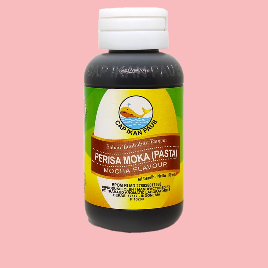 Jual Perisa Moka Pasta Cap Ikan Paus 50 ML | Shopee Indonesia