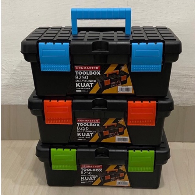 Jual Toolbox perkakas mini tool box B250 kunci tas kotak tempat perkakas bok gembok plastik pvc ...