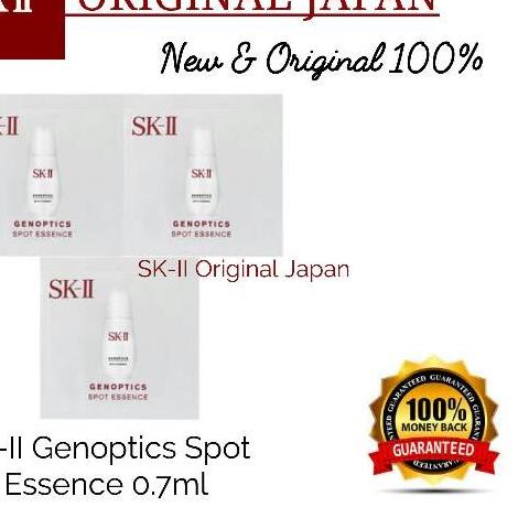 Jual SKII/SK2/SK-II/SK GENOPTICS SPOT ESSENCE 0.7ML/GENOPTIC SPOT SACHET | Shopee Indonesia