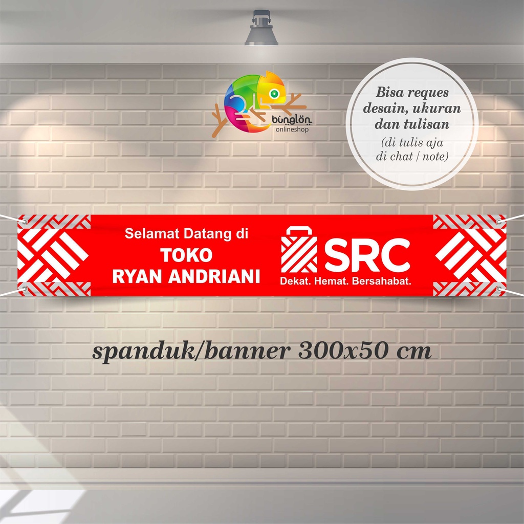 Jual Spanduk Banner Toko SRC | Shopee Indonesia