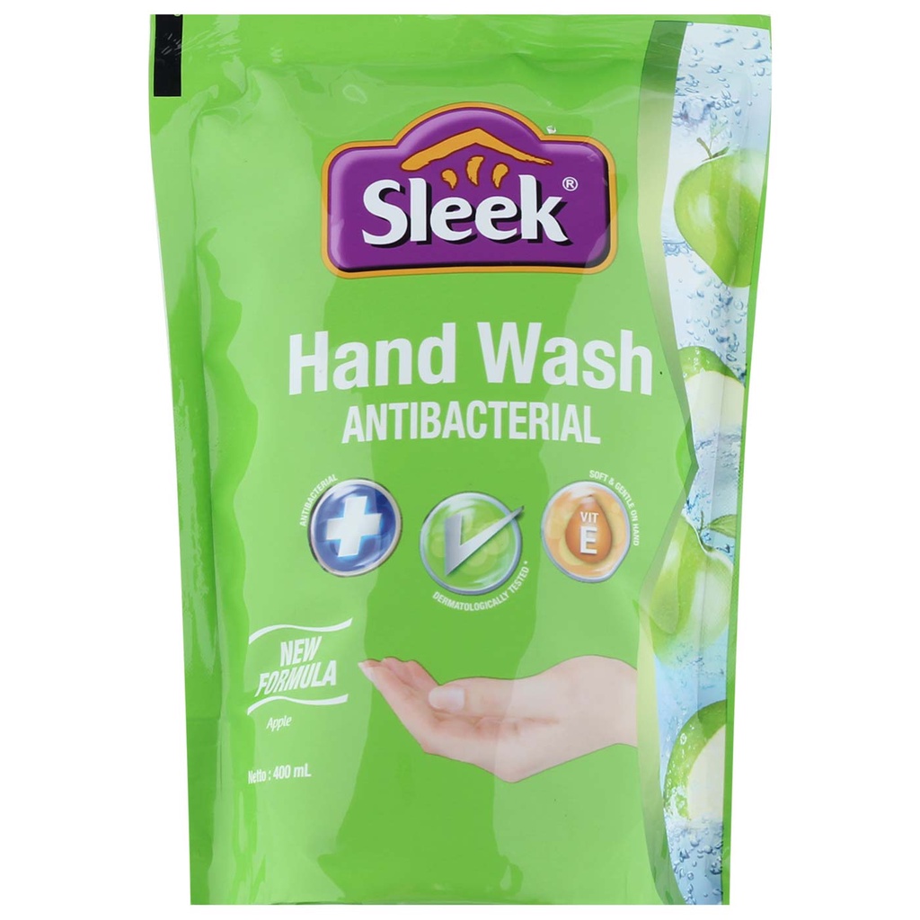 Jual Sleek Hand Wash Apple Ref 400Ml | Shopee Indonesia