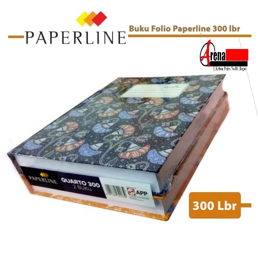 Jual Paperline Buku Hard cover Folio 300 Lembar / Buku Akuntansi ...
