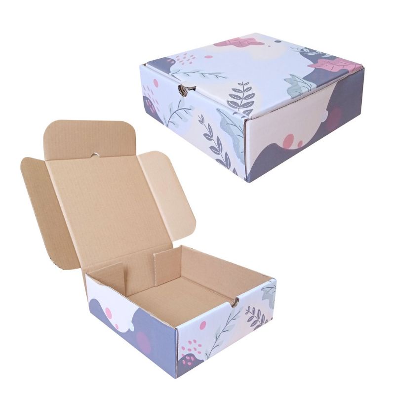 Jual Custom Kardus Box 20x20x7 cm Kardus/Sablon box/Karton/Polos/Pizza ...