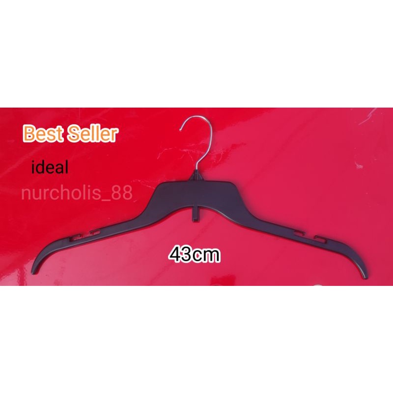 Jual Hanger ex mall 43cm(ideal).49cm(jumbo) | Shopee Indonesia