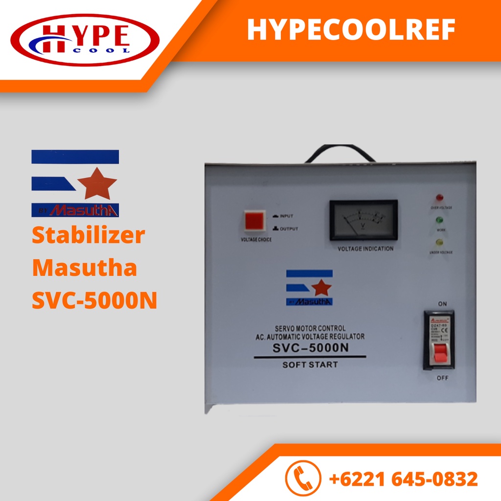 Jual Stabilizer AVR Servo Motor 5000va - Masutha | Shopee Indonesia