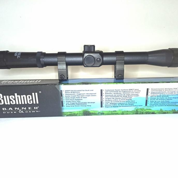 Jual teleskop bushnell 4x20 / bukan bsa gamo hakko benjamin canon ...
