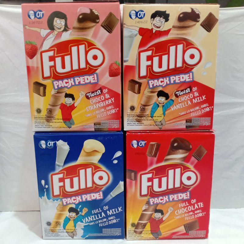 Jual Fullo Vanilla / choco vanilla / choco strawberry / chocolate box ...