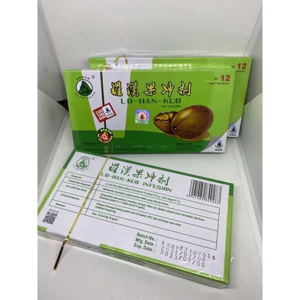 Jual LO HAN KUO INFUSION / LO HAN KE / TEH HERBAL | Shopee Indonesia