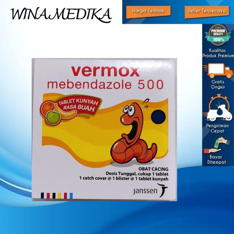 Jual VERMOX STRIP | Shopee Indonesia