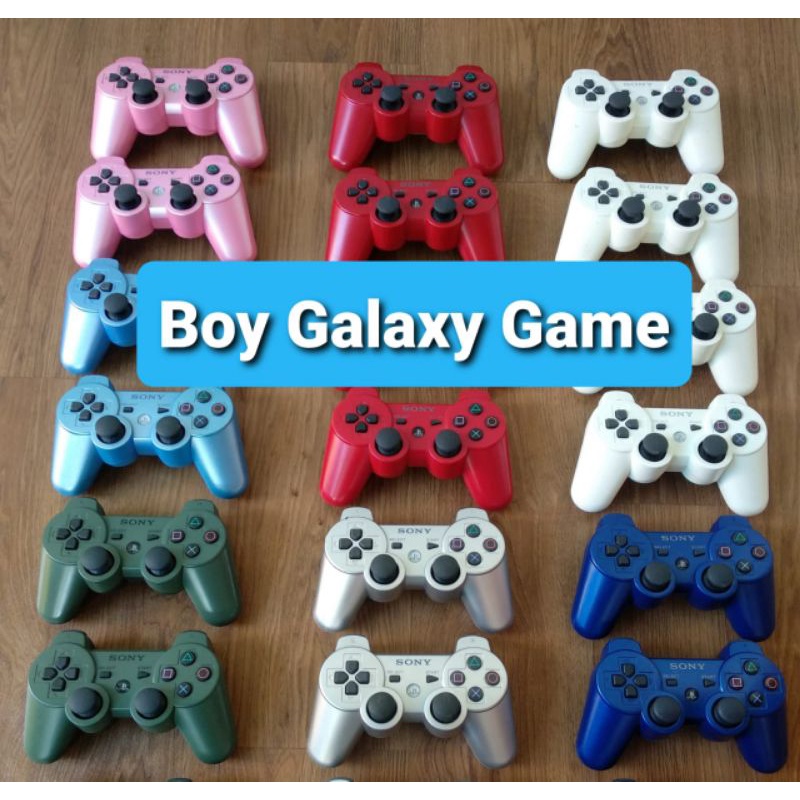 Jual STIK STICK PS 3 PS3 ORI MESIN GETAR DualShock 3 TERBAIK BOARD ...