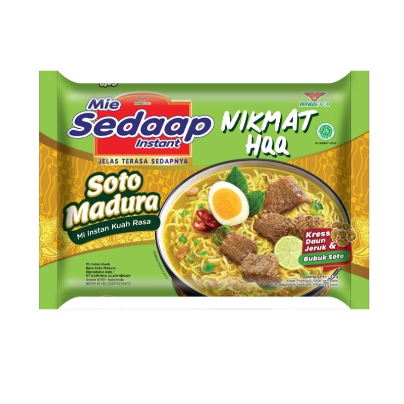 Jual Mie Sedaap Rasa Soto Madura | Shopee Indonesia