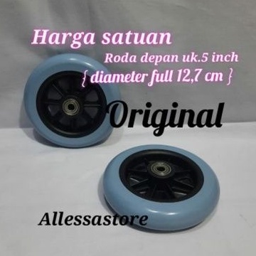 Jual roda depan kursi roda ukuran 5 inch original | Shopee Indonesia