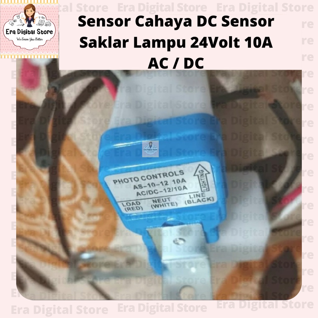 Jual Sensor Cahaya DC Photo Electronic Sensor Saklar Lampu | Shopee ...
