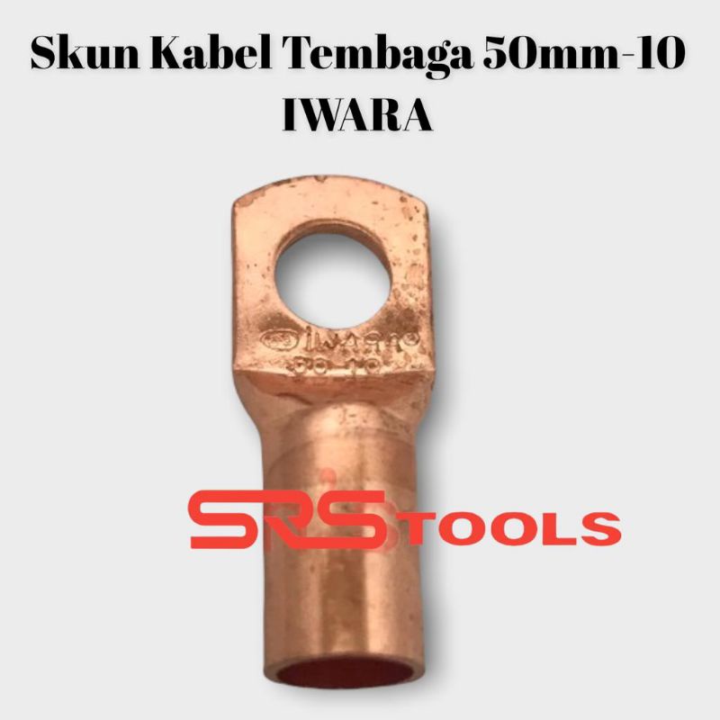 Jual IWARA Skun Kabel Tembaga 50 mm - 10 / Cable Scun Schoon 50mm | Shopee Indonesia