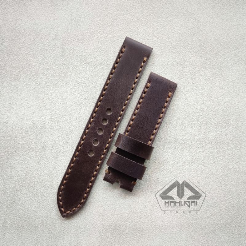 Jual Tali kulit jam tangan kulit asli / Tali jam kulit asli / Strap jam ...