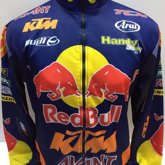 Jual jaket sepeda-jaket motor cross dwonhill ktm red bull -gallspt ...