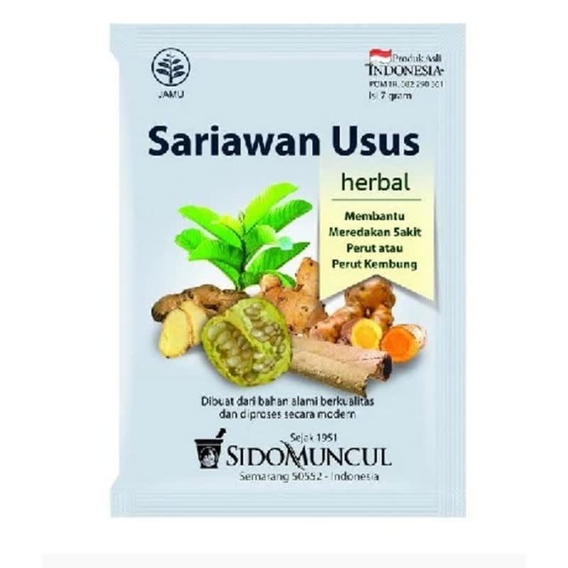Jual Sidomuncul Jamu Serbuk Sariawan Usus (10s @ 7gr) | Shopee Indonesia