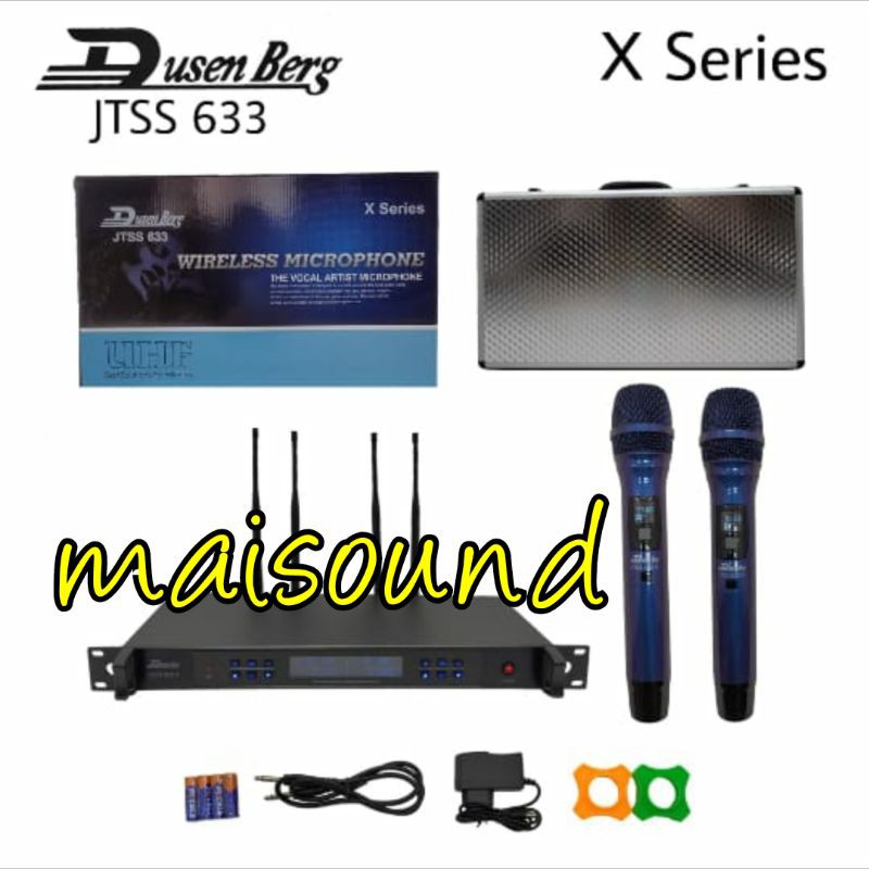 Jual MIC WIRELESS DUSENBERG JTSS 633 X SERIES MICROPHONE DUSEN BERG 633 ...