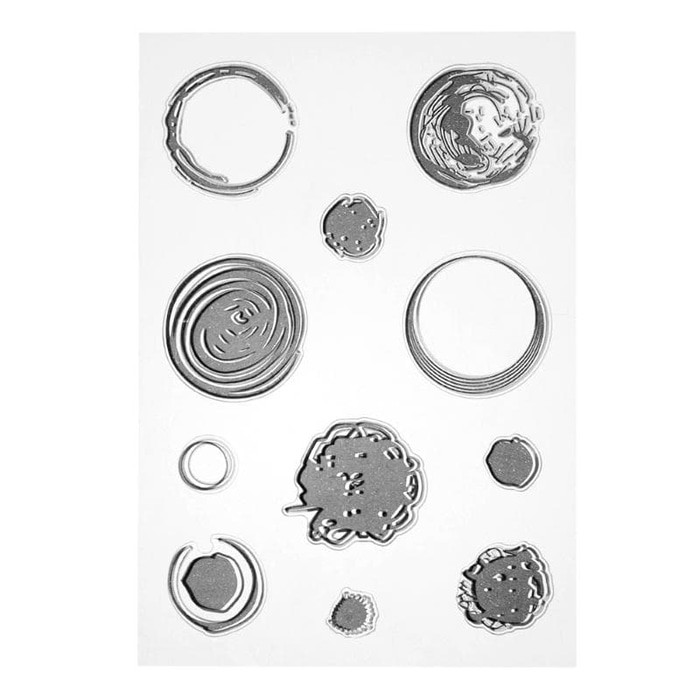 Jual Clear Stamp (Stempel Transparan/Bening) - Droplets Design | Shopee ...