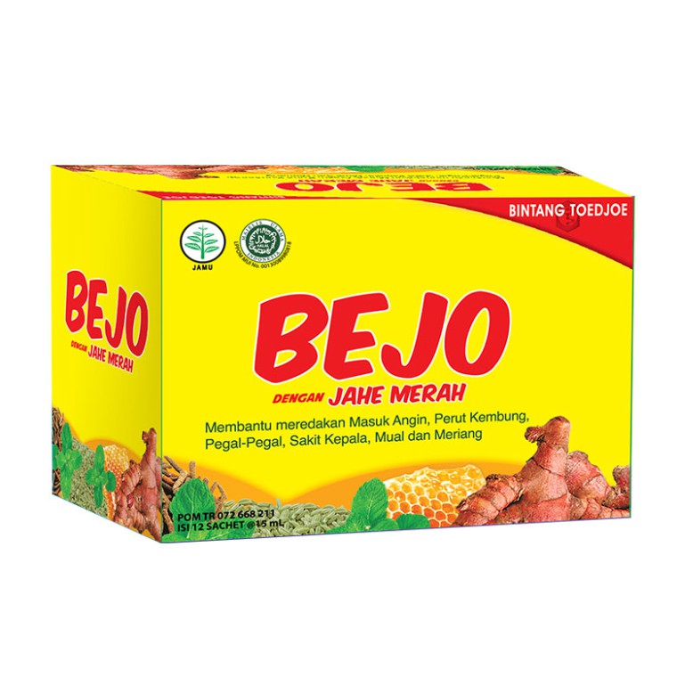Jual Bejo Jahe Merah Isi 12 Sachet | Shopee Indonesia