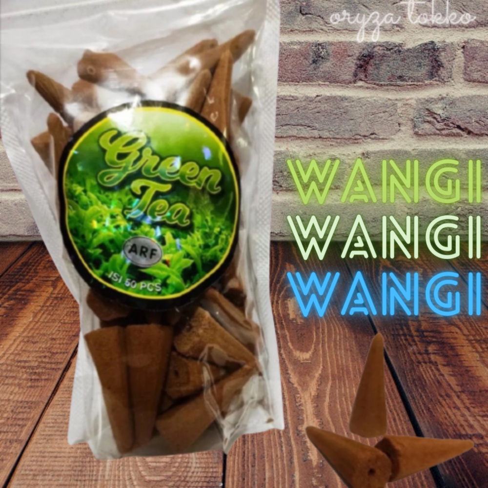 Jual PENGHARUM RUANGAN DUPA BUKHUR KERUCUT STANGI AROMATERAPI GREEN TEA ...