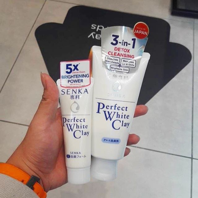 Jual Senka perfect white clay | Shopee Indonesia