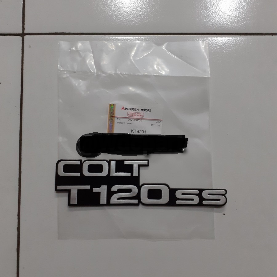 Jual Stiker/sticker/logo EMBLEM COLT T120SS KTB201 asli KTB | Shopee ...