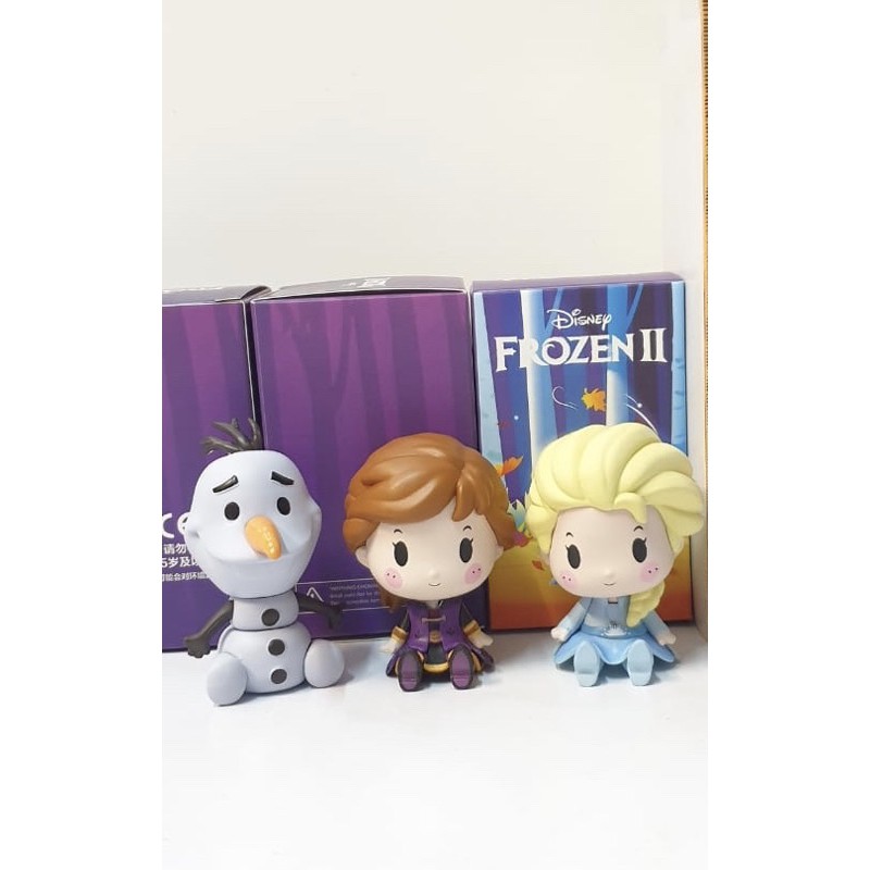 Jual Action Figure Frozen 2 Anna Elsa Olaf Set isi 3 Kemasan Box ...