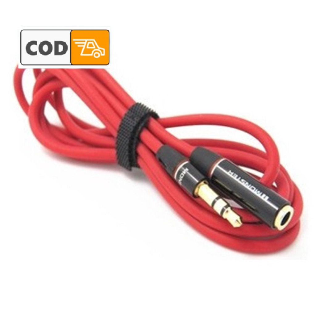 Jual Kabel Perpanjangan Jack Headphone 3.5mm Male to Female AUX 50CM ...