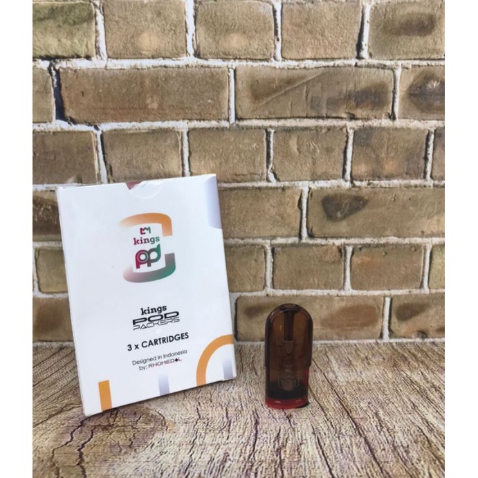 Jual Kings Pod Packers Catridge by Rhomedal - King Pod RELX Compatible ...