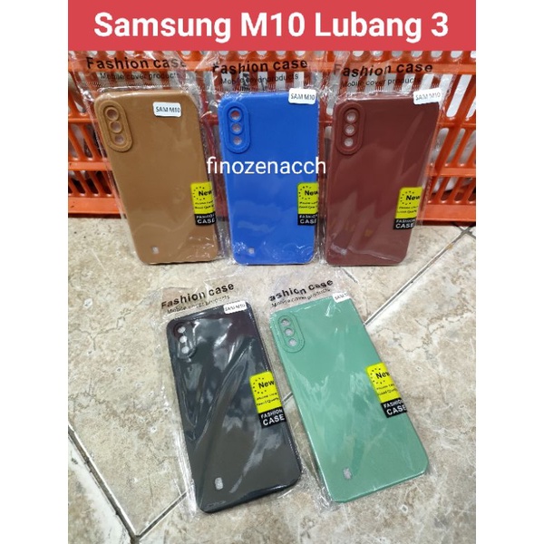 Jual SOFT CASE Macaron SAMSUNG M10 Lubang 3 SILIKON Casing SElICON CASE ...