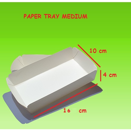 Jual Paper Tray Polos ukuran Medium isi 100 pcs | Shopee Indonesia