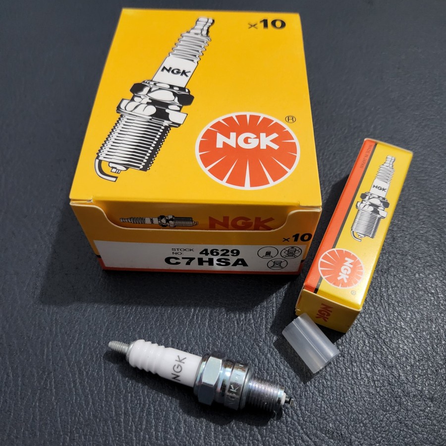 Jual Busi NGK C7 C7HSA Grand Supra Fit New Revo Mio J M3 Soul Jupiter ...
