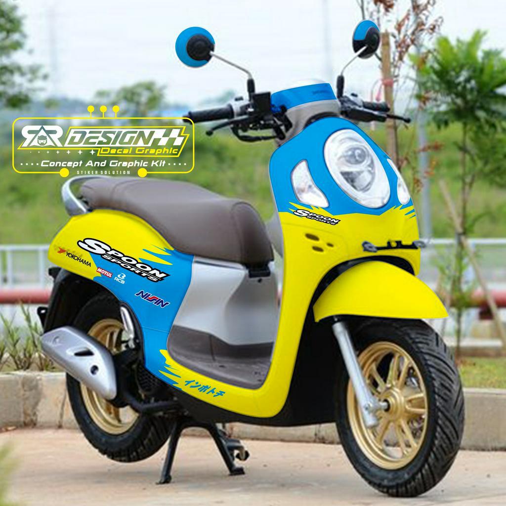Jual decal sticker scoopy full body FI scopy dekal stiker 2017 2018 2019 2020 2021 2022 2023 ...