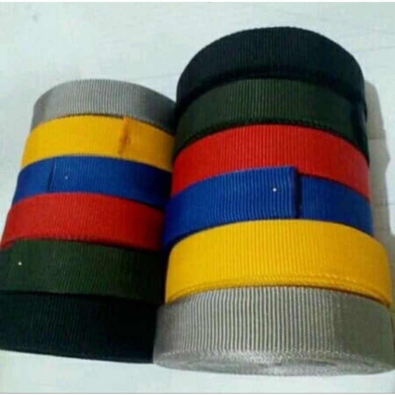 Jual Tali Webbing 2.5 cm 1 roll | Shopee Indonesia