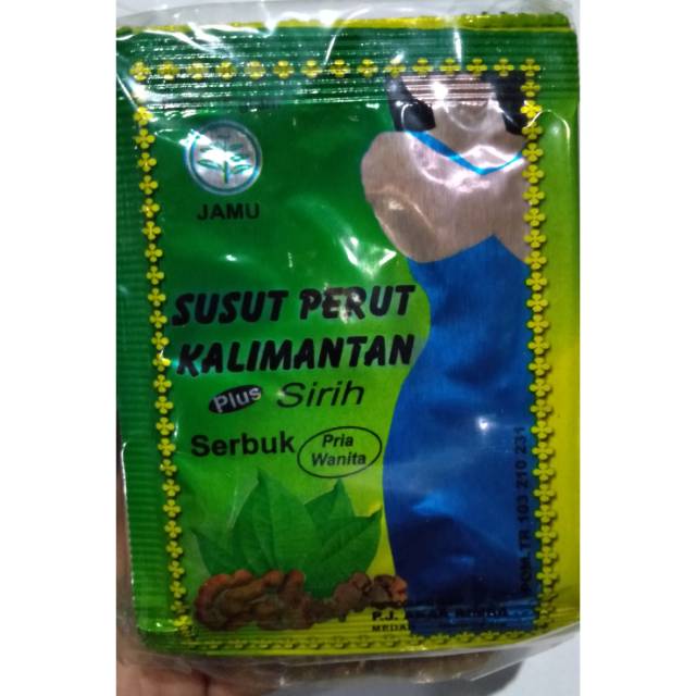 Jual Susut perut Kalimantan/obat langsing/jamu langsing 1 sachet ...