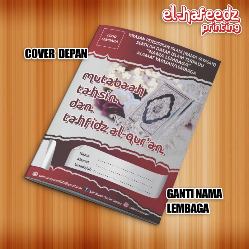Jual Buku Mutabaah Tahsin Tilawah dan Tahfizh buku prestasi ngaji ...