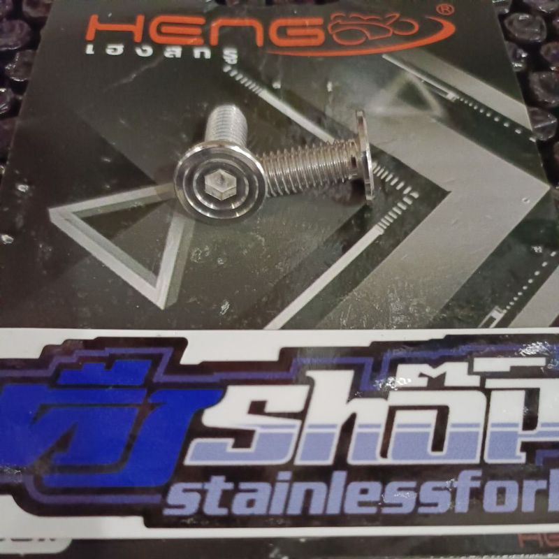 Jual Baut disc piringan cakram stainless steel slim star spiral pb disk probolt original heng ...