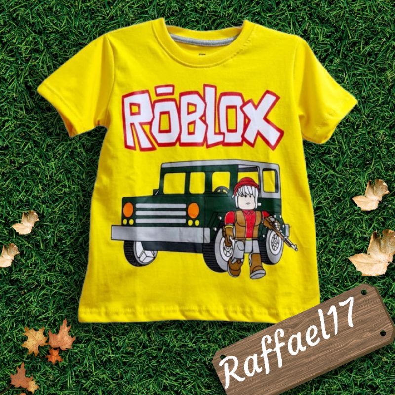 Jual KAOS ROBLOX KUNING 1-10TAHUN | Shopee Indonesia