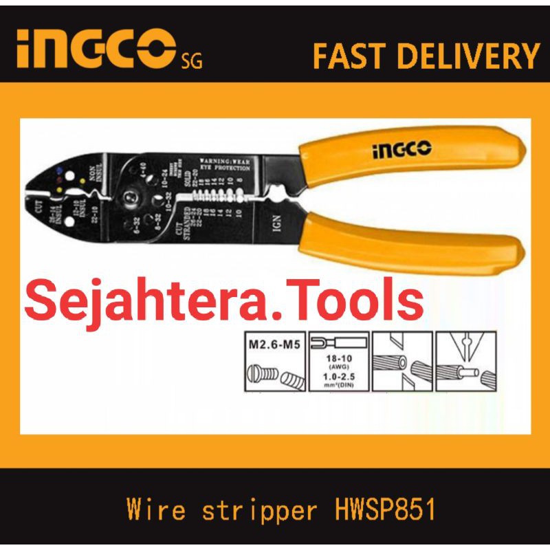 Jual TANG PRESS KABEL 8.5" SKUN TANG CRIMPING TANG POTONG KUPAS 8.5 ...