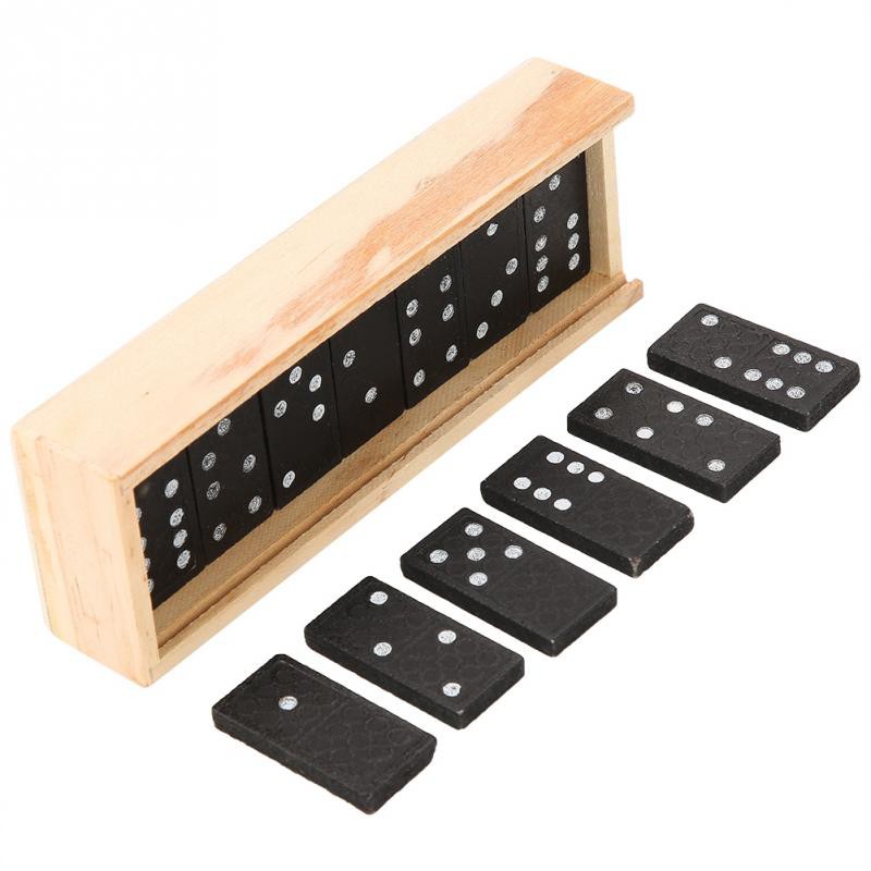 Jual [ COD ] - Mainan Domino Gaple Kayu Board Game 28 PCS | Shopee ...